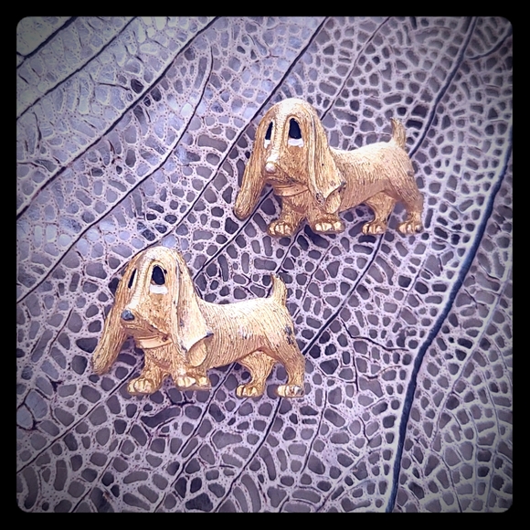 Vintage | Jewelry | Vintage Droopy Doggie Pin Set | Poshmark